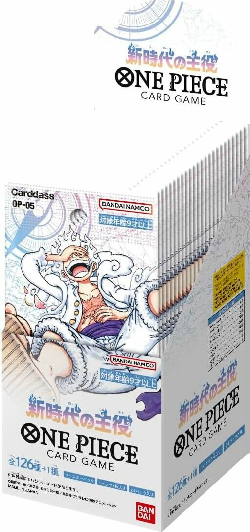 Bandai Ван Пис Card Game OP-05 Booster Box Awakening of New Era коллекционные игровые карточки от One Piece(Японская версия)