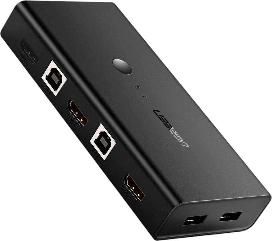 Хаб Ugreen CM200 черный