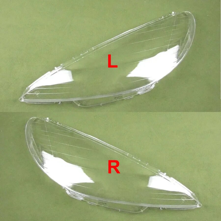 Для Peugeot 206 2004 2005 2006 2007 2008 крышка фары прозрачный абажур корпус фары абажур линза из плексигласа 2PCS left and right