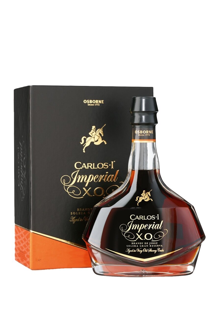 Бренди Де Херес Карлос l Империал ХО, в подарочной упаковке, 0.7л
