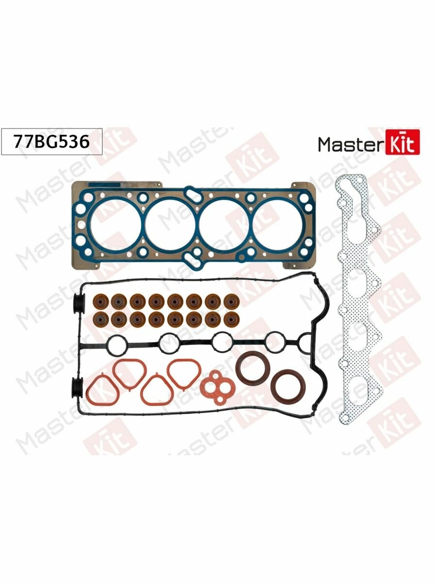 Комплект прокладок ДВС MasterKit 77BG536 для CHEVROLET Cruze, DAEWOO Kalos / шевроле круз, дэу калос