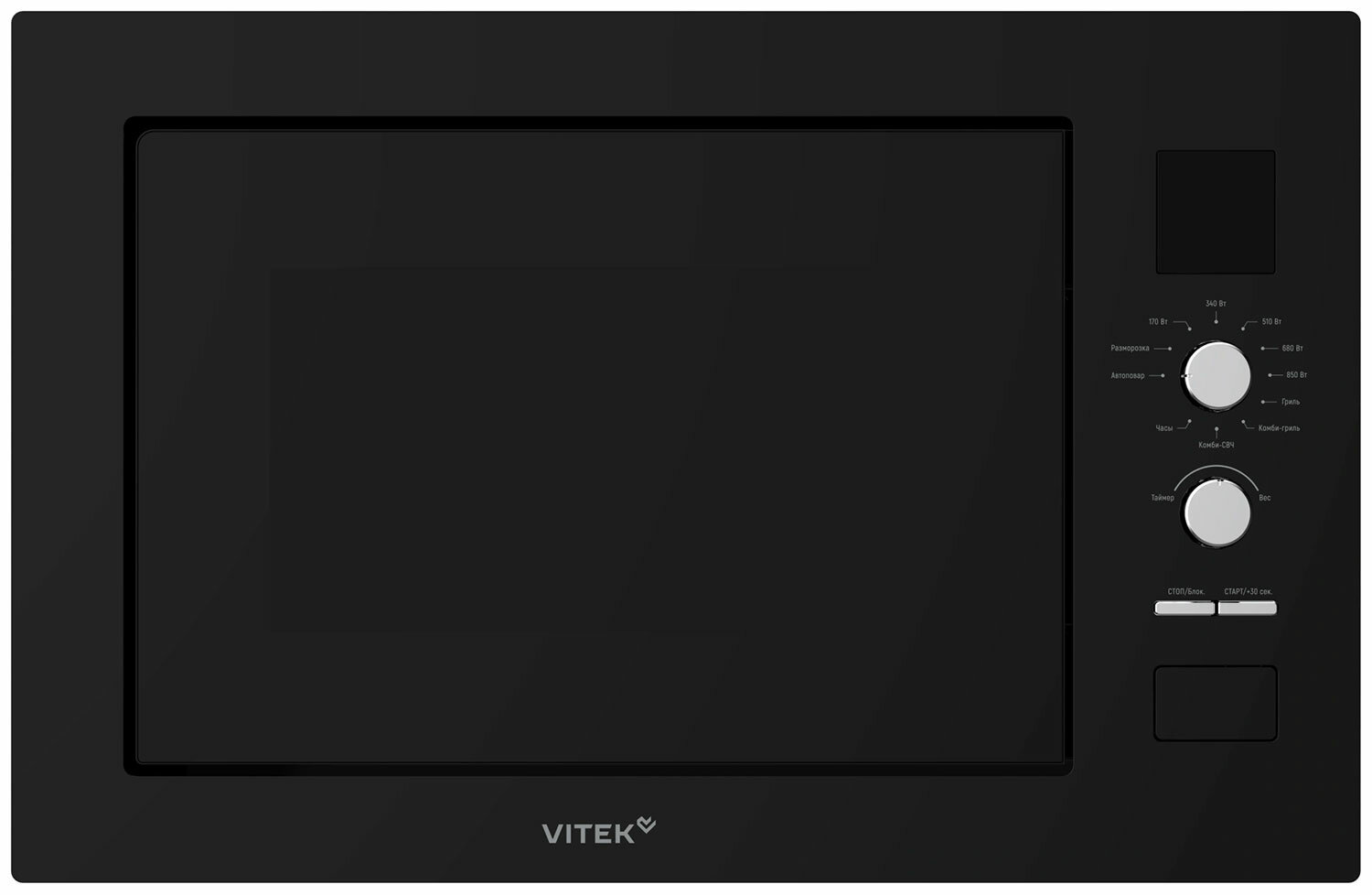 Встраиваемая микроволновая печь СВЧ Vitek VBMW 2540 BG
