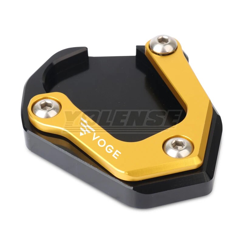 Подставка для мотоцикла, боковая подставка для ног, удлинитель, опорная пластина, увеличенная, подходит для Loncin Voge 300 Rally 300 GY 300GY 2023-2025