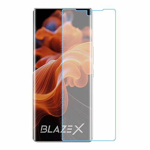Скрин Мобайл защитный экран для Lava Blaze X из нано стекло 9H