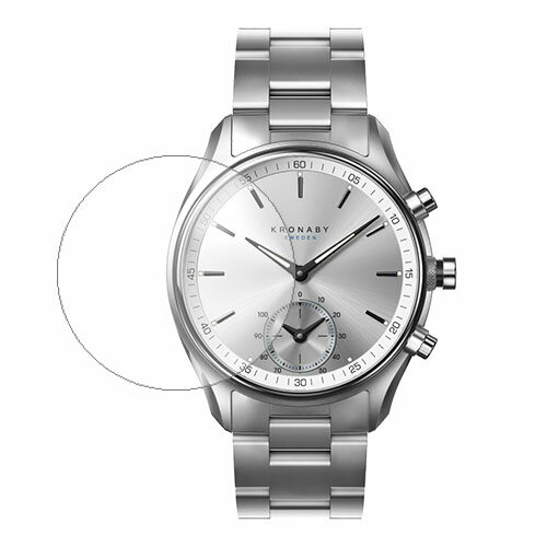 Скрин Мобайл защитный экран для часов Kronaby S0715-1 из гидрогелевая плёнка прозрачная