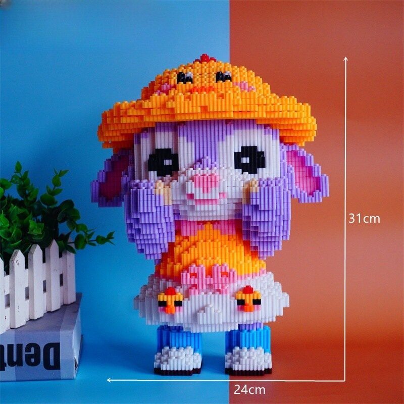 2025 CLS Чао Ле Сен Маленькие Строительные Блоки Лина Белл Образовательный Подарок для Детей Мальчиков и Девочек