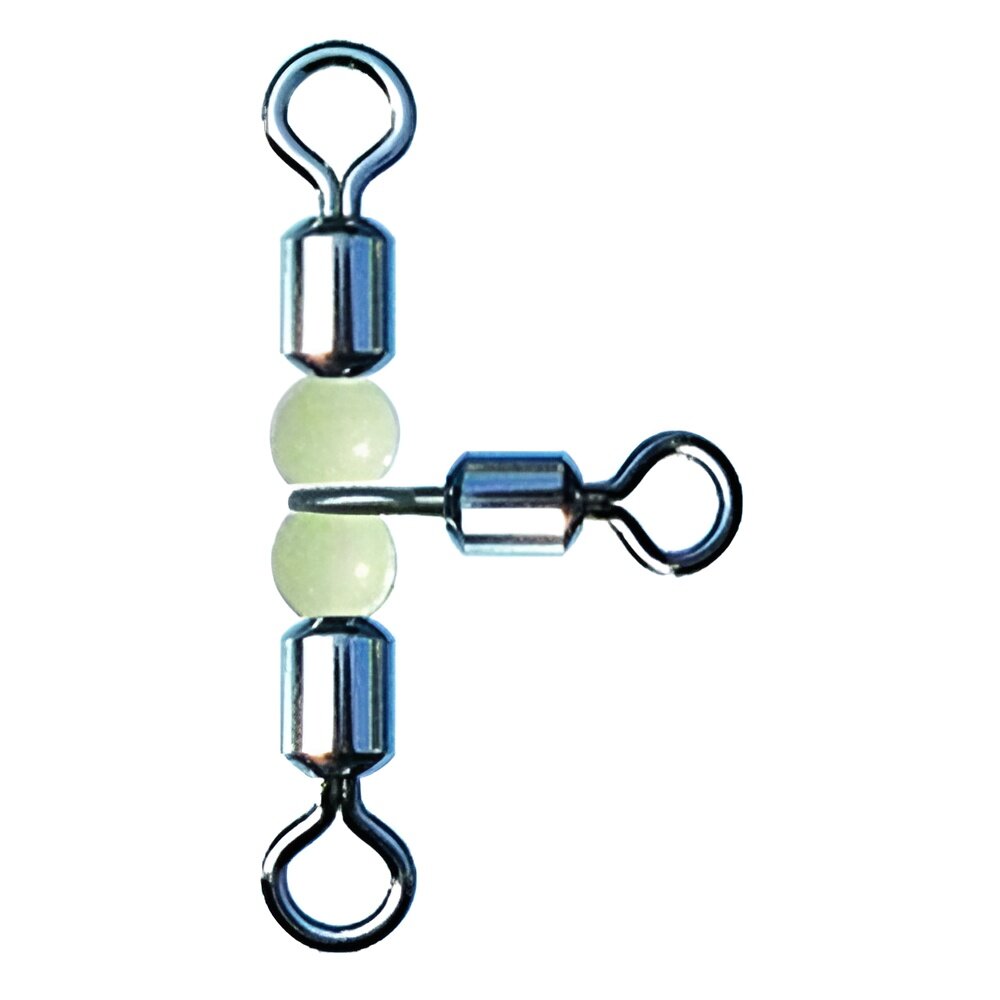Тройной вертлюг для рыбалки Stinger ST-1027-07х08 (1 упк 5 шт)