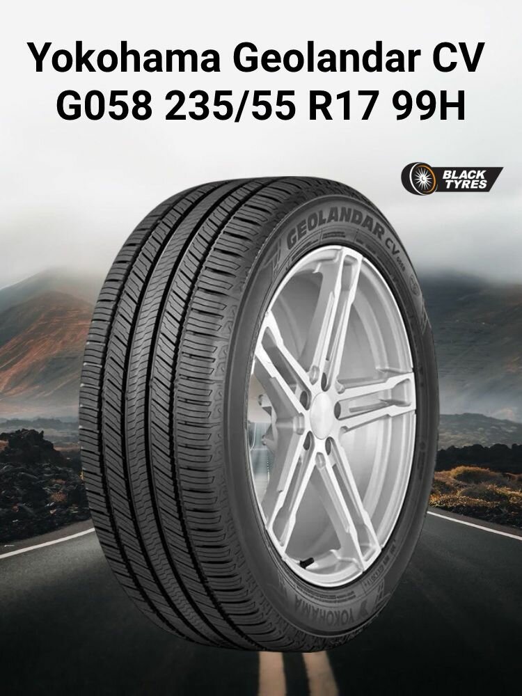 Шины летние Yokohama Geolandar CV G058 235/55 R17 99H