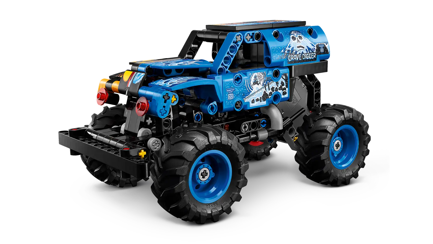 Конструктор LEGO Technic 42219 Monster Jam Grave Digger «Огонь и лёд», 263 дет. — фото 1