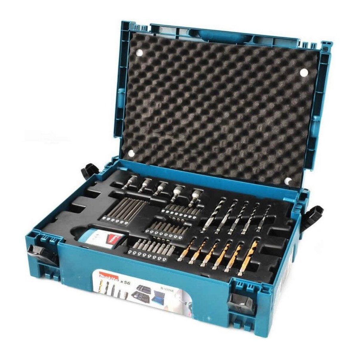 Набор инструментов Makita B-53768, 56 предметов, биты/сверла