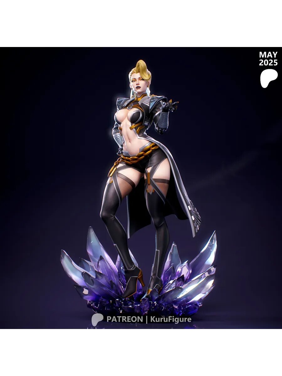 Коллекционная фигурка Emma Frost под покраску 20 см