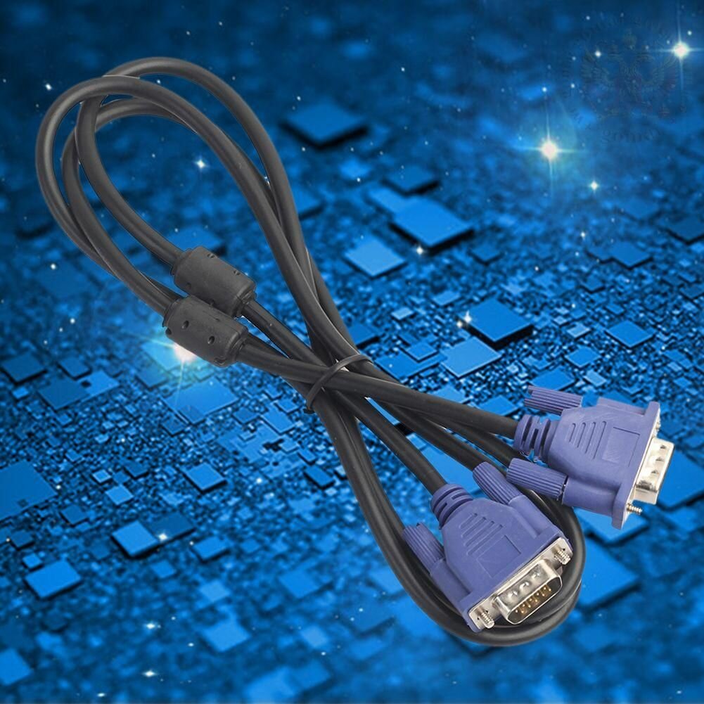 Кабель VGA с высокой помехоустойчивостью, 1.5 м