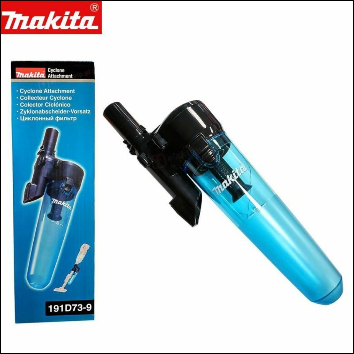 Эксклюзивный адаптер Makita 191D739 для пылесосов DCL280, DCL281, DCL282