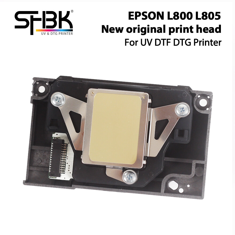 Новый оригинальный печатающий узел Epson L800 L801 L805 r330 T50 P50 для струйного принтера, используемый в A4 UV DTF DTG плоском и вращающемся печатающем узле