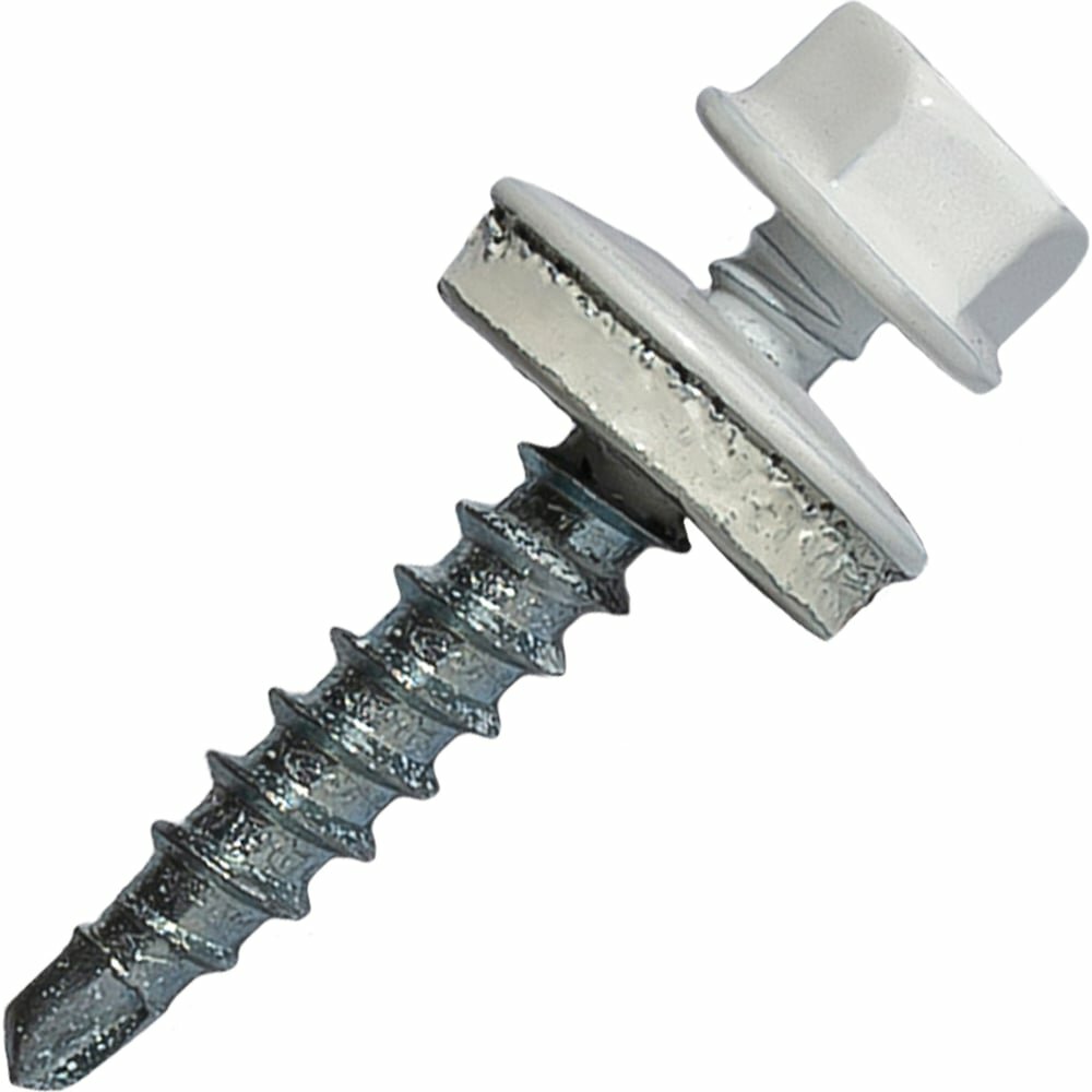 Самосверлящий винт HARDWEX ТМ HWX2-W-P5-4.8x28 мм. св.№1, RAL 9010 (250 шт.)