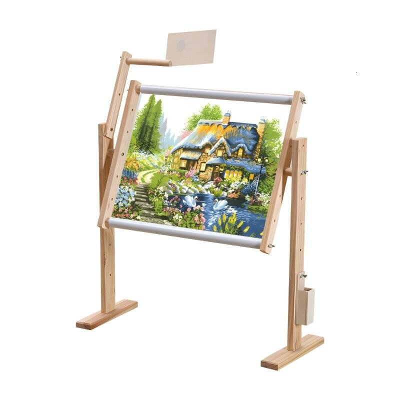 Гибкая напольная подставка для вышивания