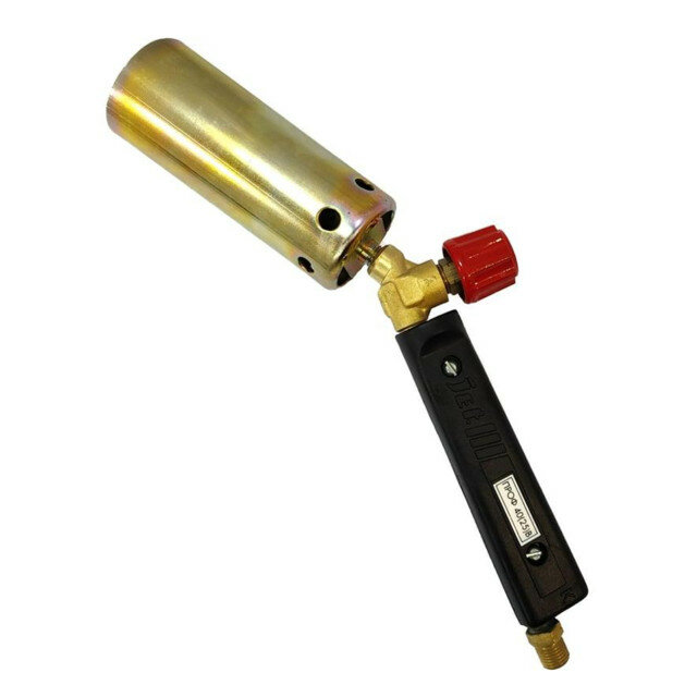 Горелка воздушная профессионал Р3 PRO-серия, укороченная, сопло 40 мм, длина 25 см, вентиль