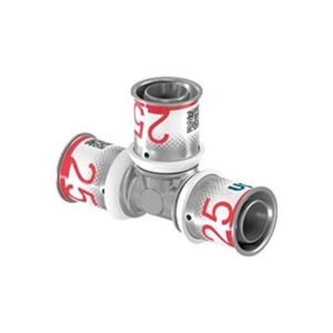 Тройник-пресс 25х25х25, S-PRESS PLUS, Uponor MLC 1070562