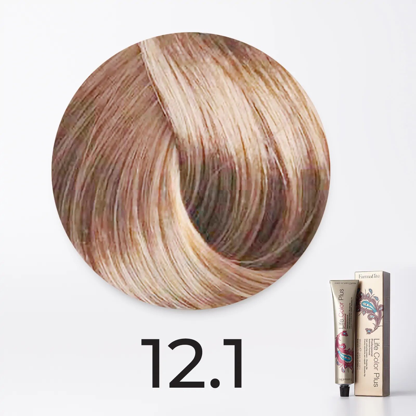 FarmaVita Краситель для волос Life Color Plus 12.1 Специальный блондин пепельный, 100 мл