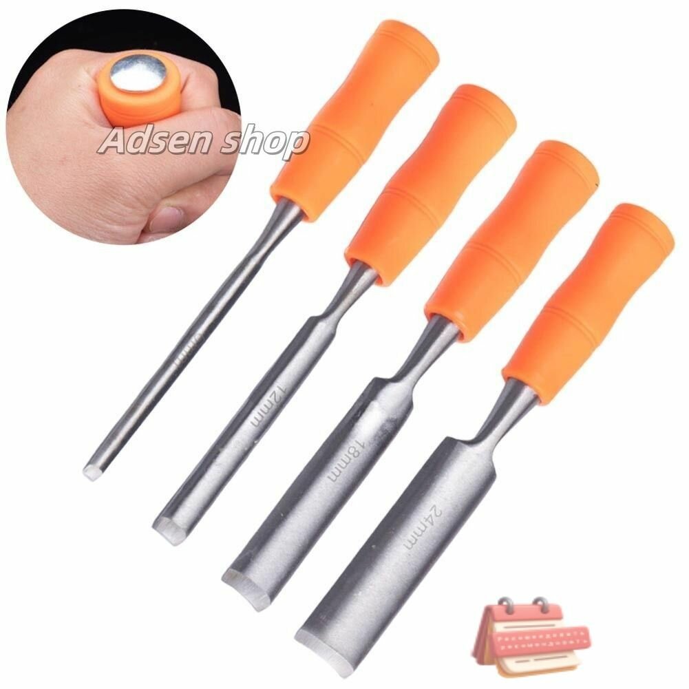 OZ-LNDS 1 шт. Резьбовая стамеска по дереву, полукруглая, 6-24 мм, ремесленная стамеска