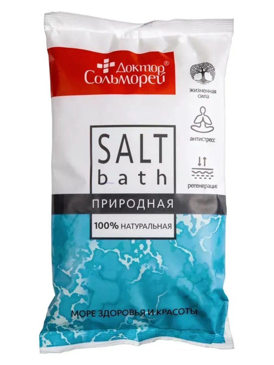 Доктор сольморей Соль для ванн 1000 г