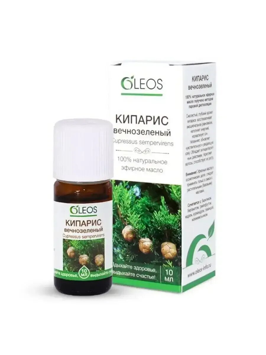 Oleos Масло эфирное кипарис вечнозеленый 10 мл