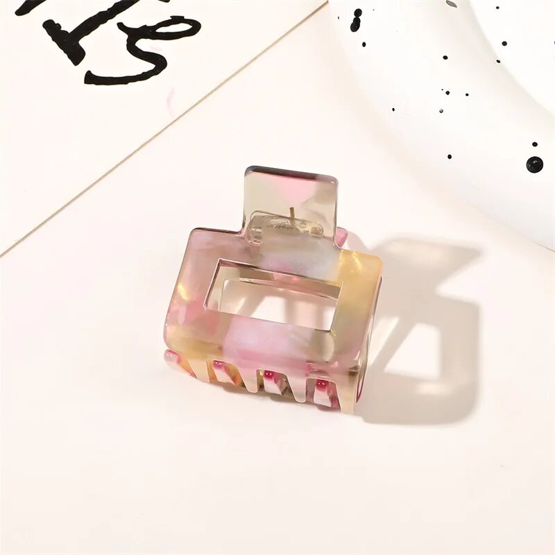 Заколка для волос ацетатная, цвет I-9-3.5cm