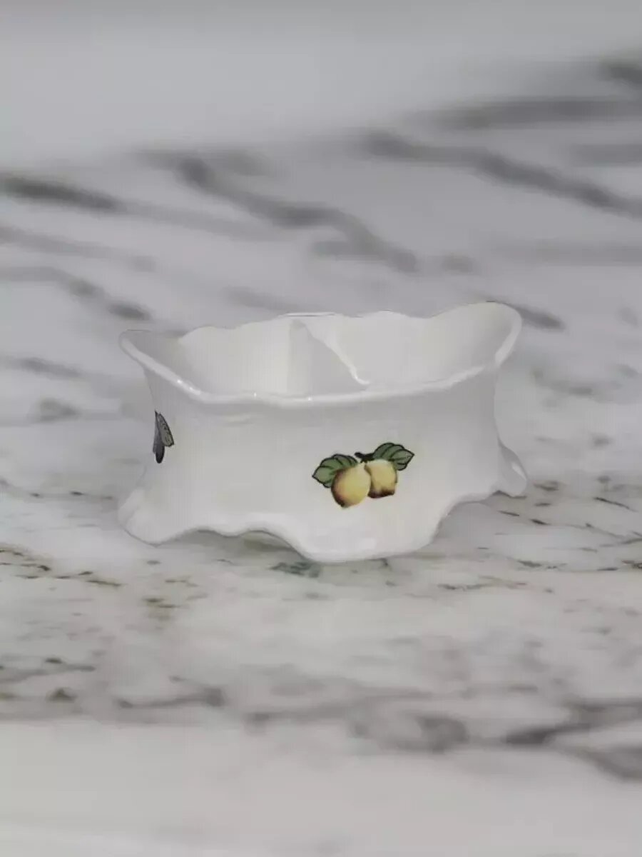 Солонка Lenardi Фрукты, из фарфора