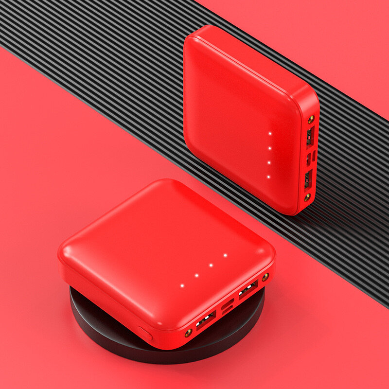 Заводская оптовая продажа мини-павербанков большой емкости, компактных портативных мобильных зарядных устройств, оптовая продажа подарков, индивидуальный дизайн логотипа