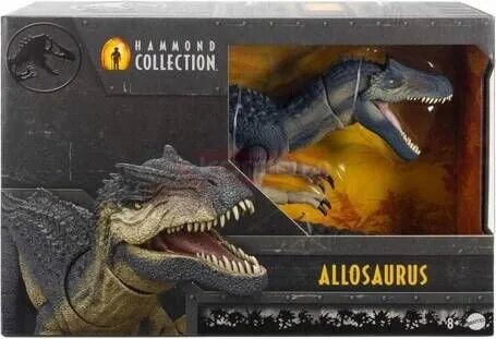 Mattel Мир юрского периода Хаммонд Большая коллекция динозавров Аллозавр JCG13