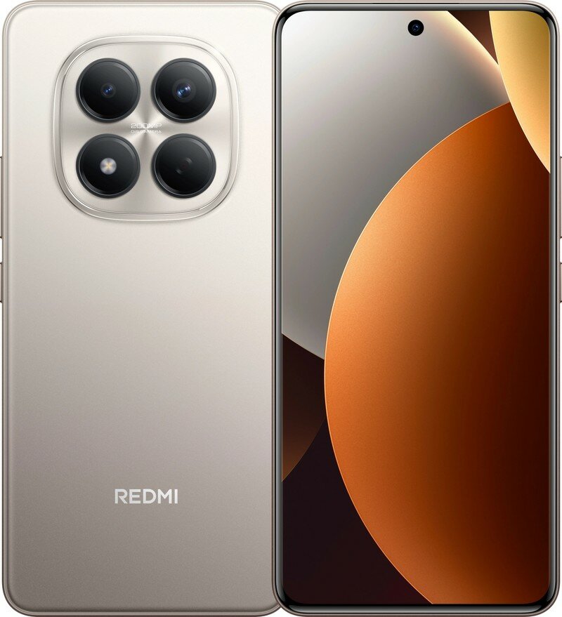 6.77" Смартфон Xiaomi Redmi Note 15 Pro 12/512Gb, NFC, AMOLED, 120Гц, 6500мAч, титановый