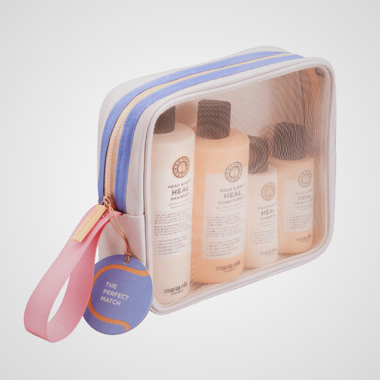 Набор "Идеальный сет" Уход 360° для кожи головы и волос MARIA NILA Beauty Bag SS24 Head Hair Heal Набор 1 шт