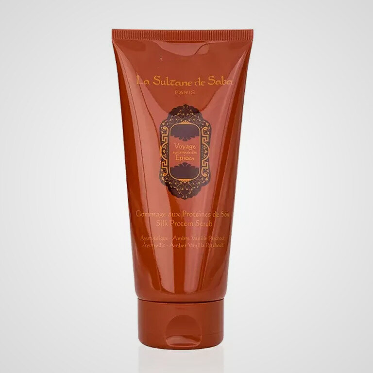 Гоммаж Протеины шелка Аюрведа 200 мл La Sultane De Saba Silk Protein Scrub Гоммаж 200 мл