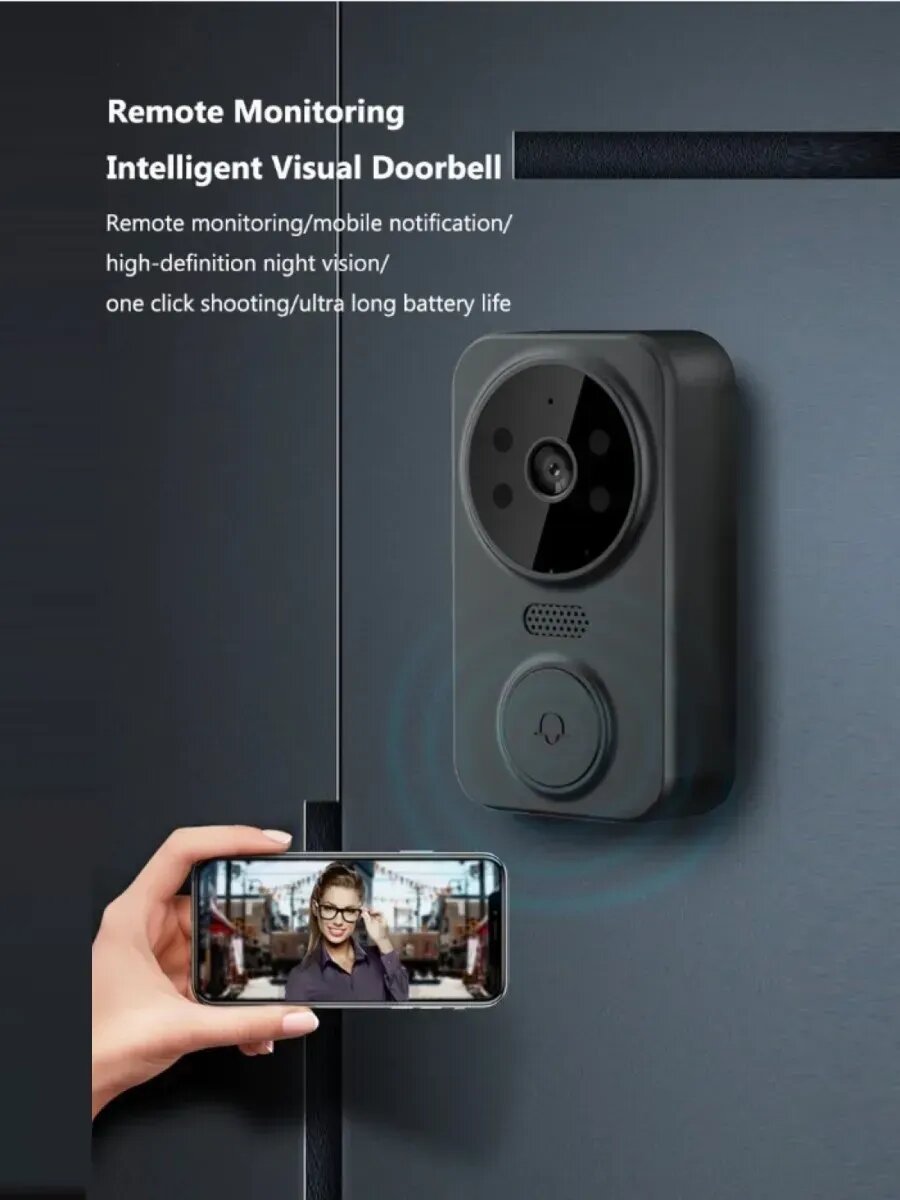 Умный дверной WI-FI звонок