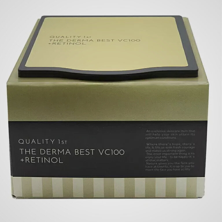 Омолаживающая маска бэст для дермы с витам. С100+Ретинол 20шт QUALITY FIRST THE DERMA A BEST. VC100+RETINOL Маска 20 шт