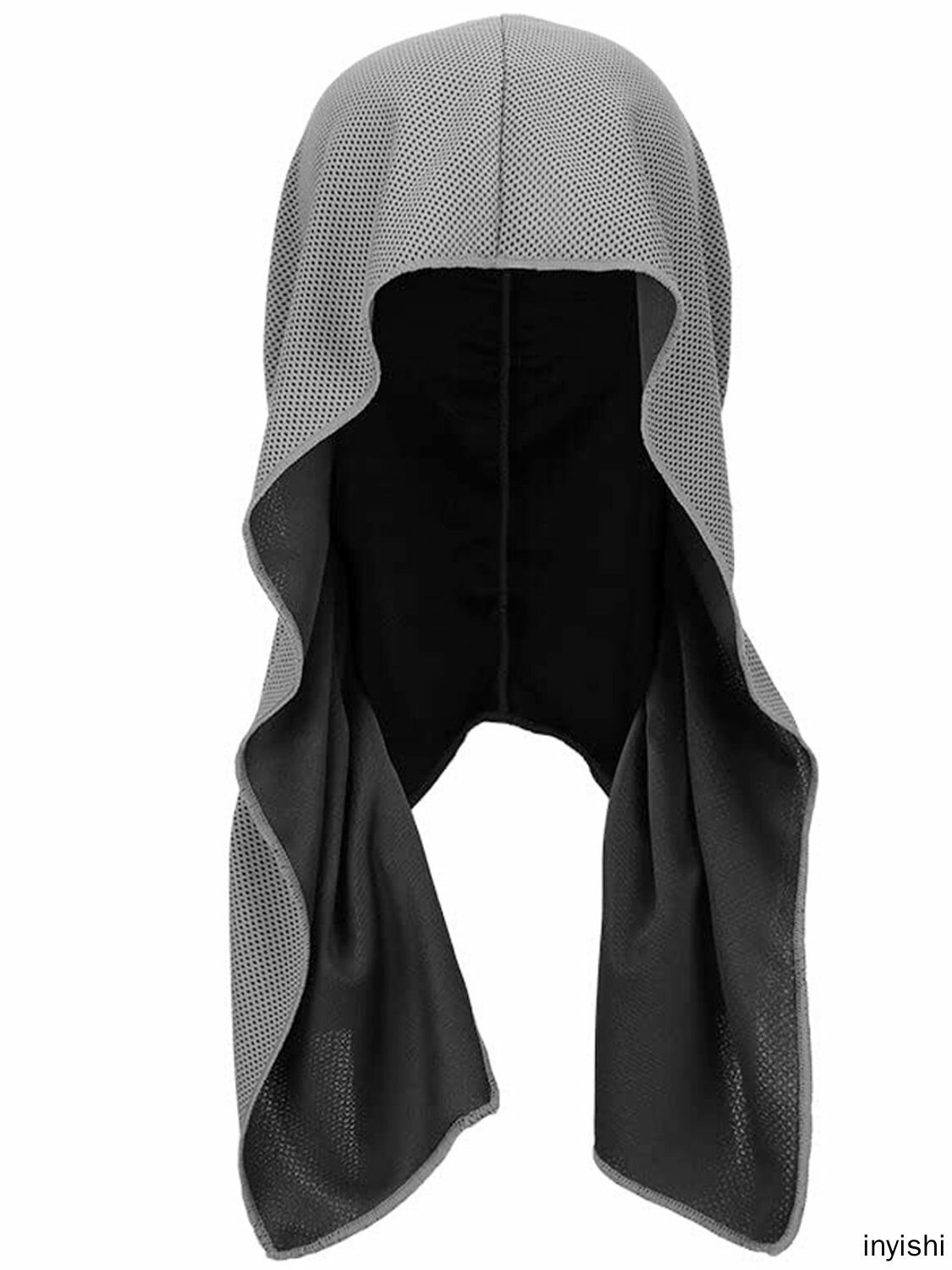 Охлаждающий шарф для бега и тренировок синий