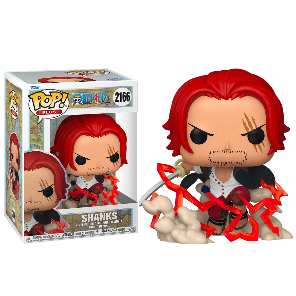 Фигурка Funko POP! Plus: One Piece - Shanks 90566 (2166) Шанкс — фото 1
