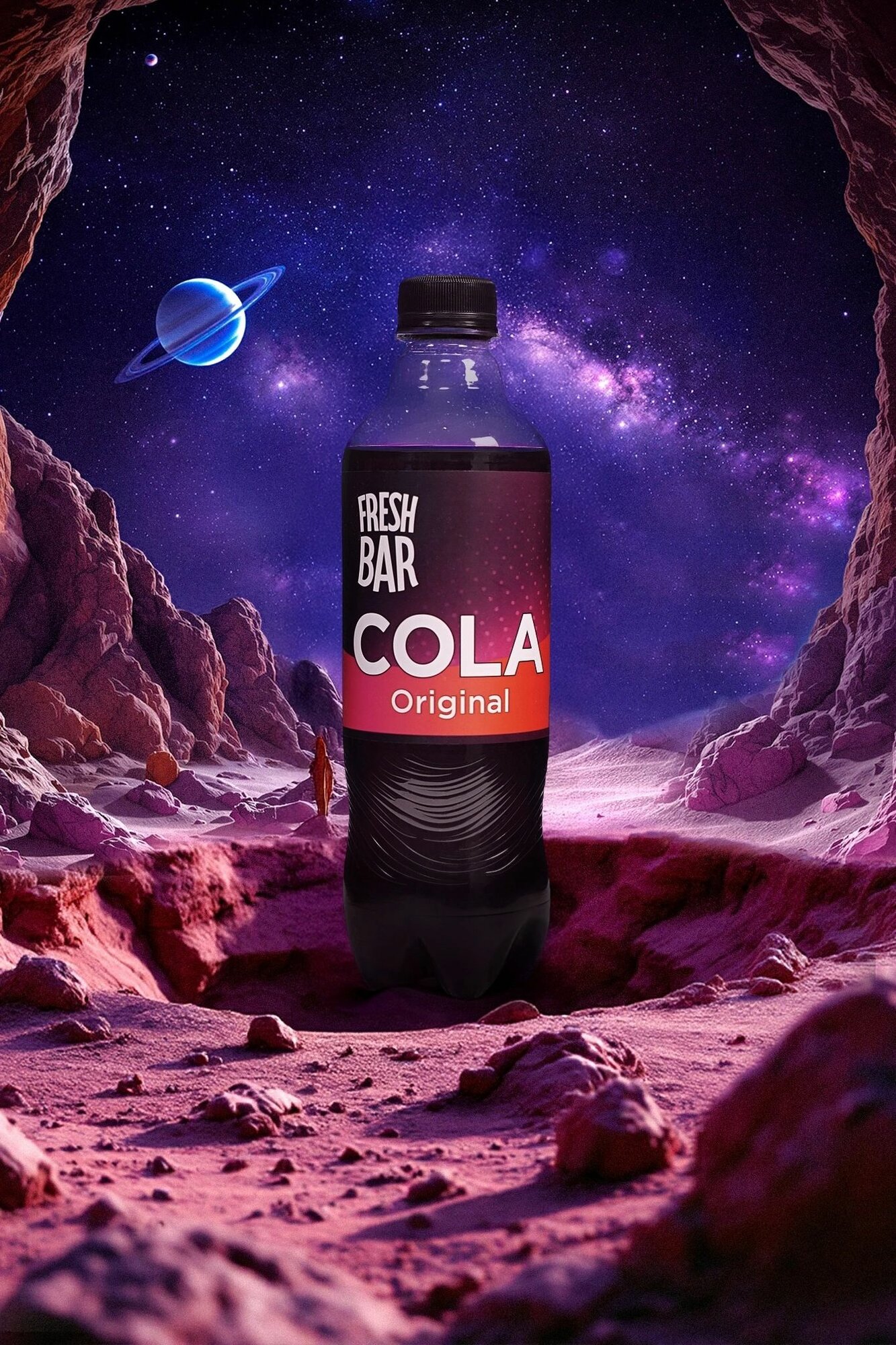 Газированый напиток Fresh bar Cola 0,45 12 штук