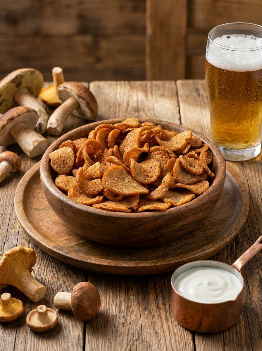 Сухарики ржаные со вкусом грибов и сметаны 400г