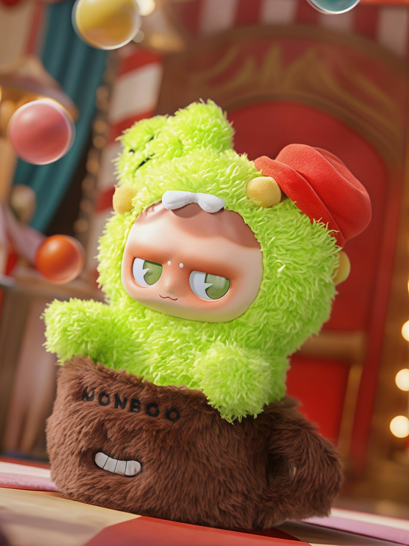 MONBOO Игрушка Мягкая Игрушка Сюрприз (Monster Paradise Series)