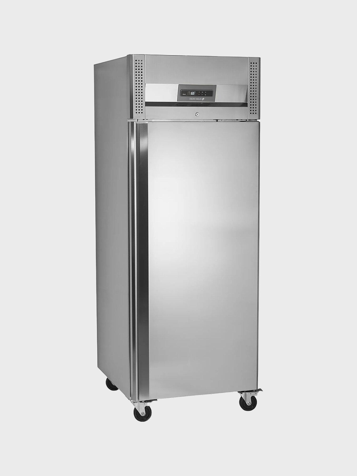 Холодильный шкаф TEFCOLD RK710 GN2/1 с глухой дверью, 480 л, холодильник, нержавеющая сталь