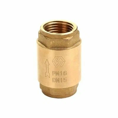 Клапан обратный пружинный муфтовый с металлическим седлом MVI Premium 1/2" (160/20)