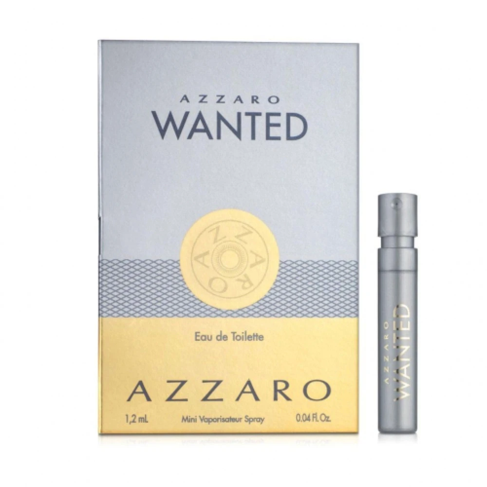 Мужской парфюм Azzaro Wanted 1.2 мл сэмпл - Аззаро Вантед туалетная вода миниатюра