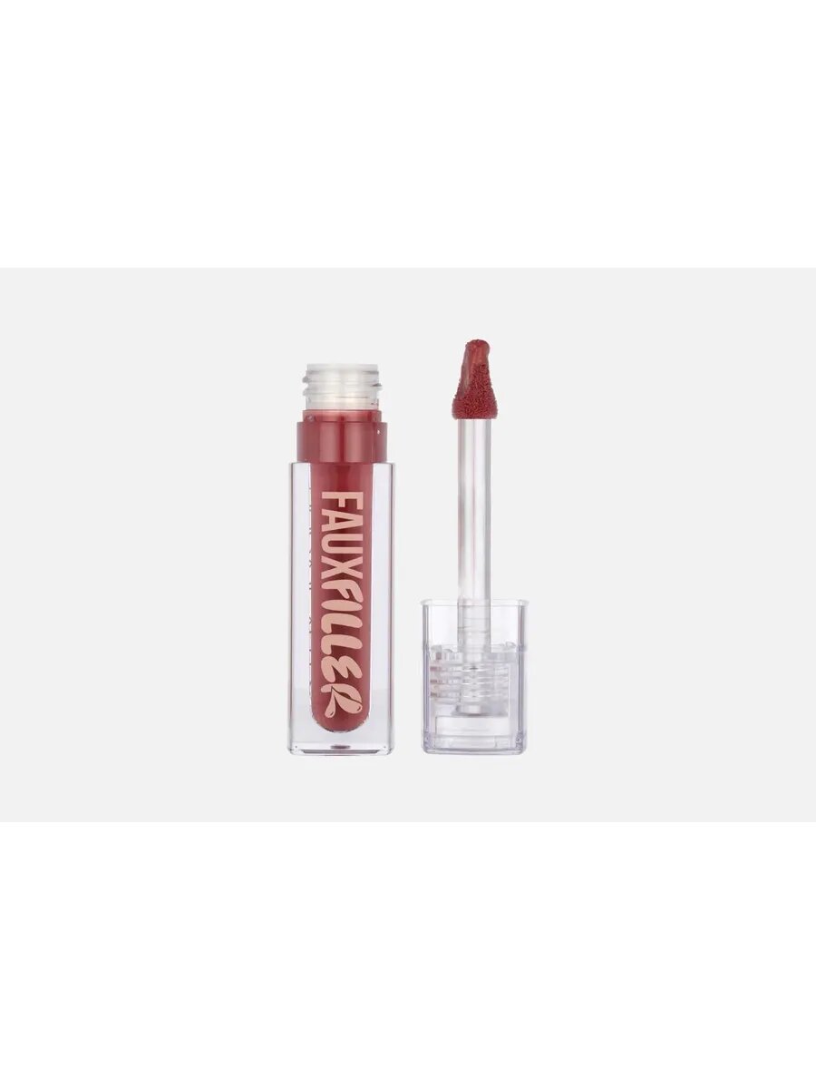 Huda Beauty Fauxfilter shiny non-sticky lip gloss Блеск для губ 3.9мл Bombshell