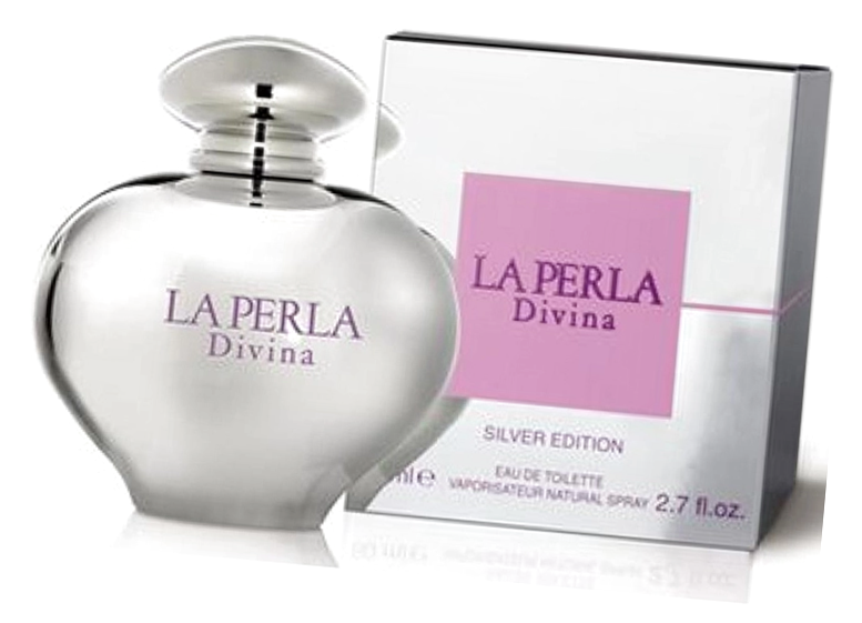 Ла Перла Дивина Сильвер Эдишн женский парфюм 80 мл - La Perla Divina Silver Edition туалетная вода