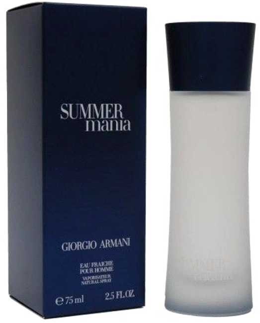 Туалетная вода Армани Саммер Мания Хомм мужская 75 мл - Giorgio Armani Summer Mania Homme