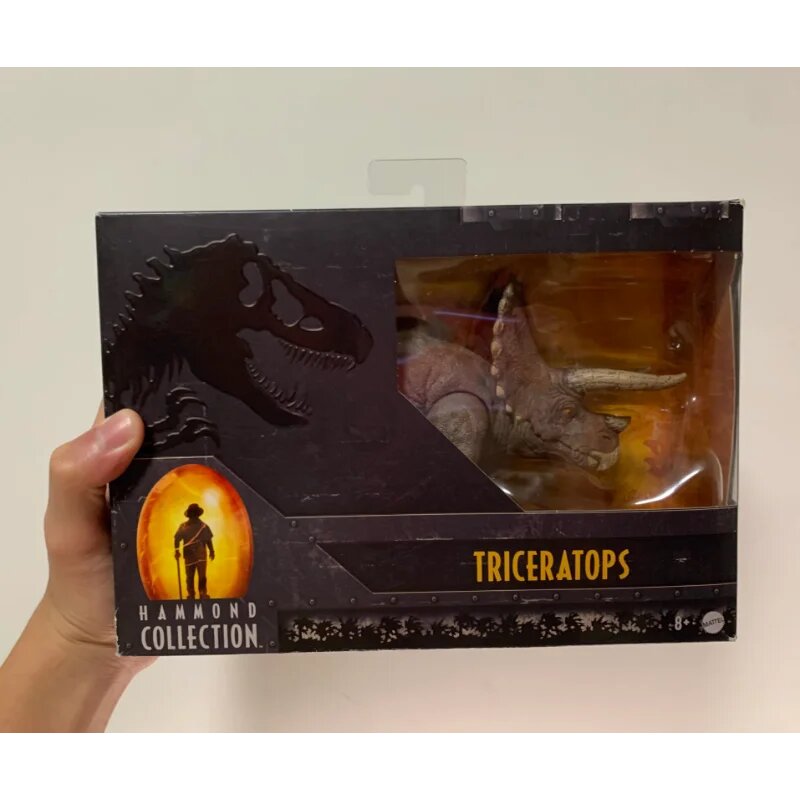 Коллекционная анимированная модель динозавра Трицератопса Bandai