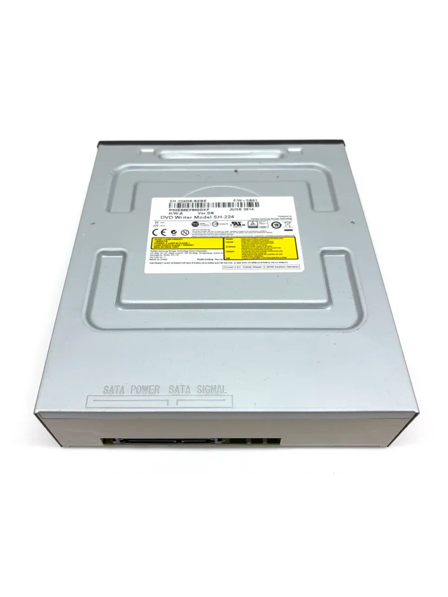 Оптический привод DVD-RW SATA Toshiba SH-224, черный