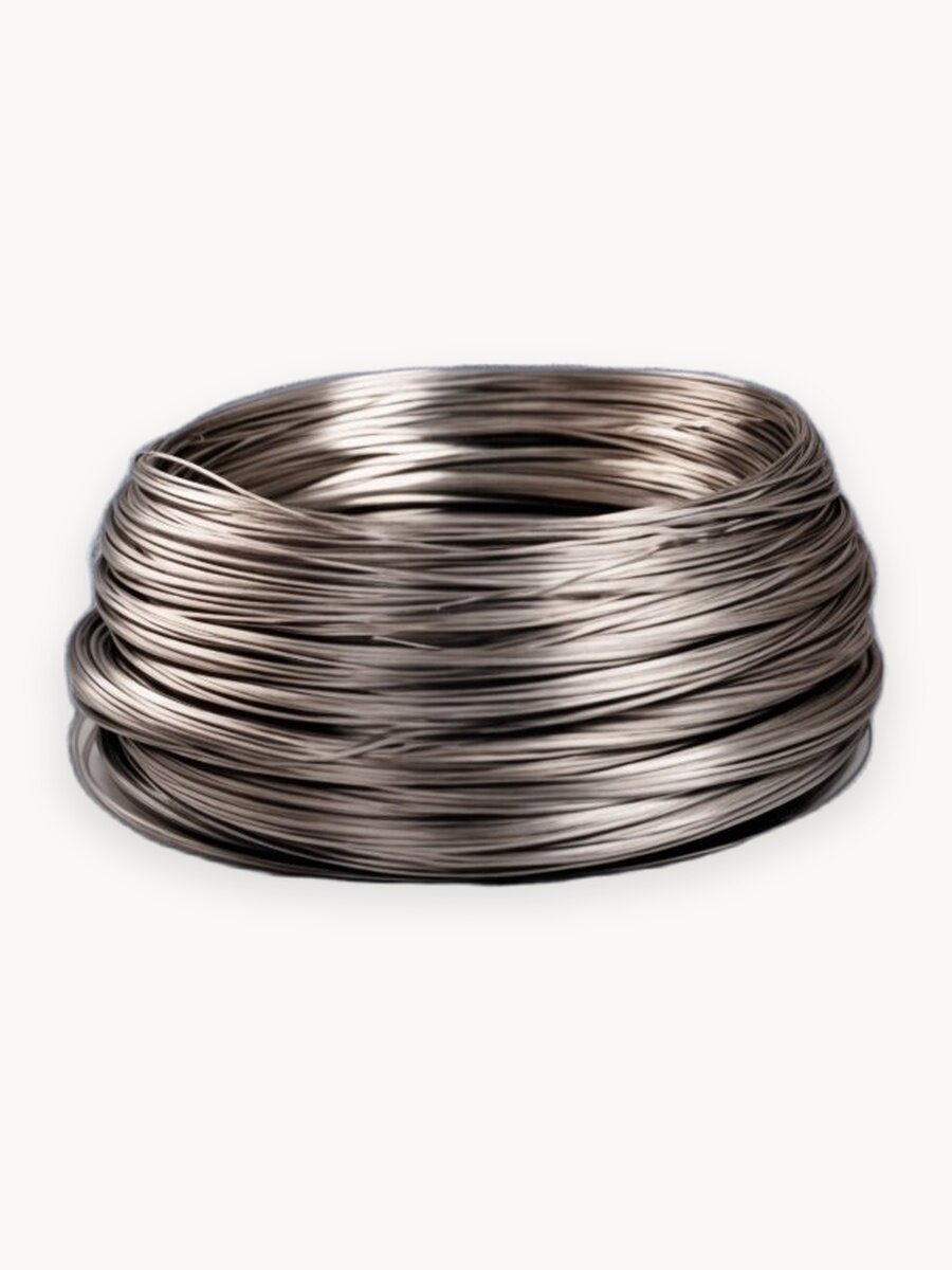 Проволока нержавеющая 2мм в мотке 10 метров, нержавейка AISI 304 (08Х18Н10), нержавеющая сталь