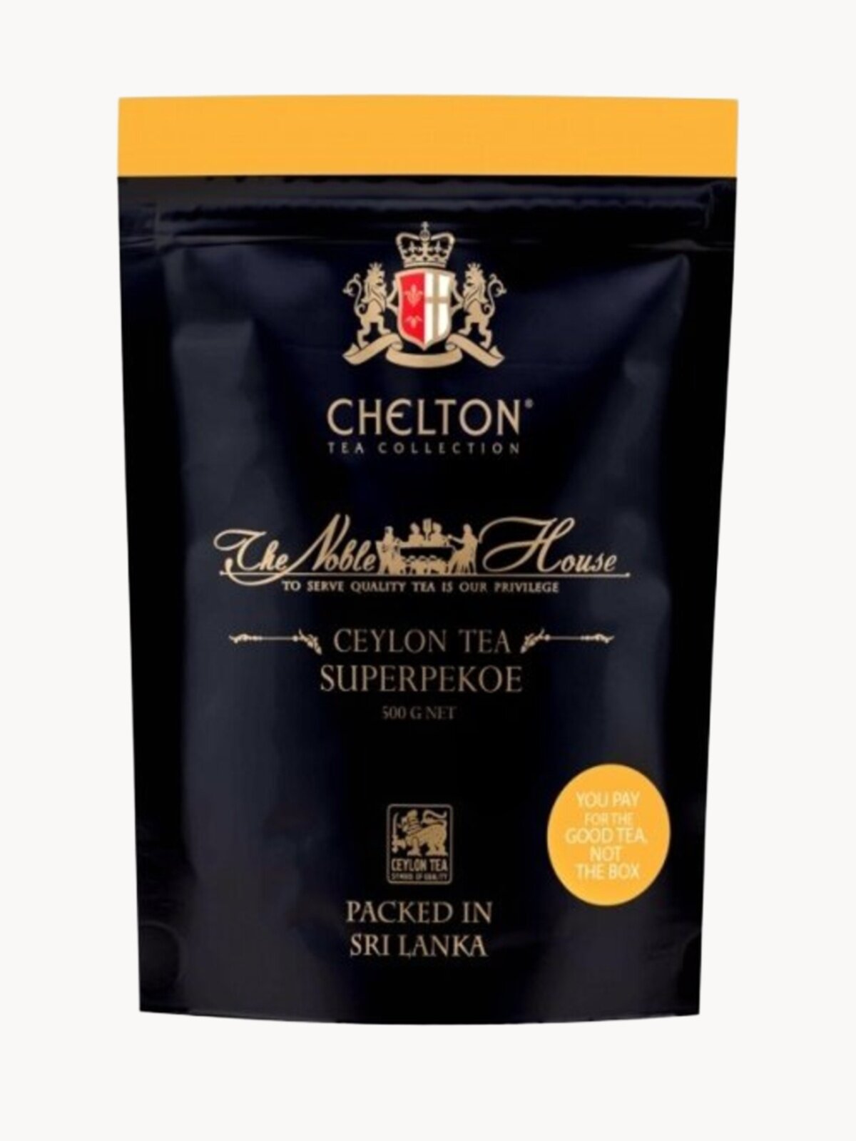 Чай Chelton Благородный дом, Super Pekoe черный листовой 500 г